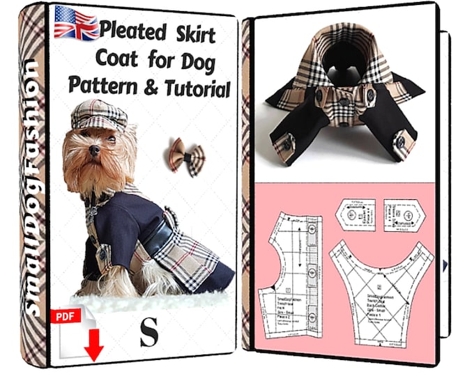 Dog Clothes Coat Sewing Patterns for Small Dogs PDF Dog Clothes Small ...