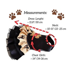 Dog Dress Pattern to Sew for Small Dog Girl Dog Clothes Dog Sewing ...