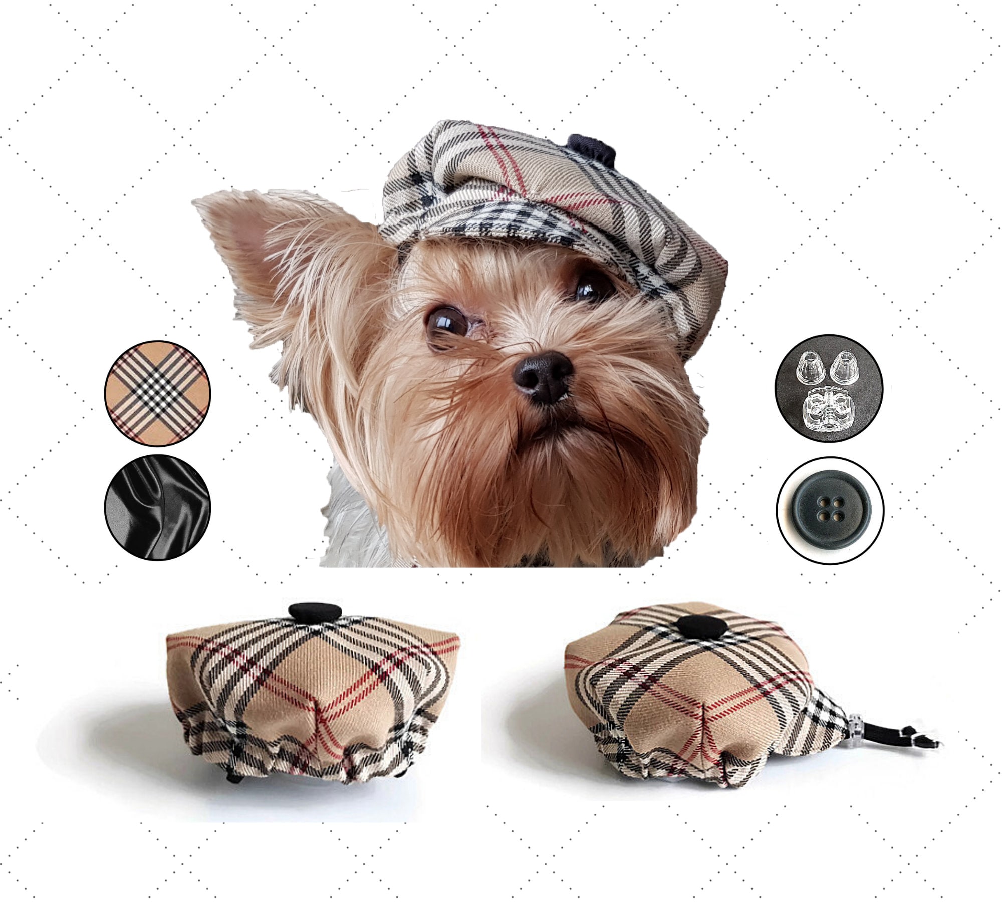 Small Dog Hat Pattern for Dog Pet Hat PDF Dog Hat Sewing Pdf - Etsy