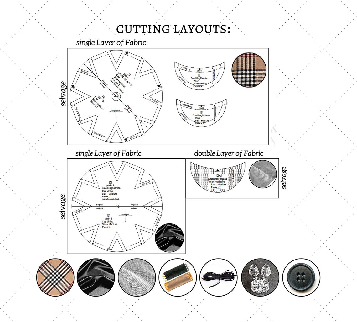 Small Dog Hat Pattern for Dog Pet Hat PDF Dog Hat Sewing Pdf - Etsy