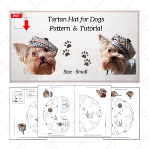 Small Dog Hat Pattern for Dog Pet Hat PDF Dog Hat Sewing Pdf Dog ...