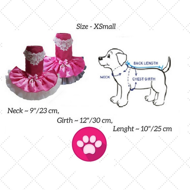 Pattern for Dog Pdf Clothes for Dogs Small Dog Dress Pattern | Etsy