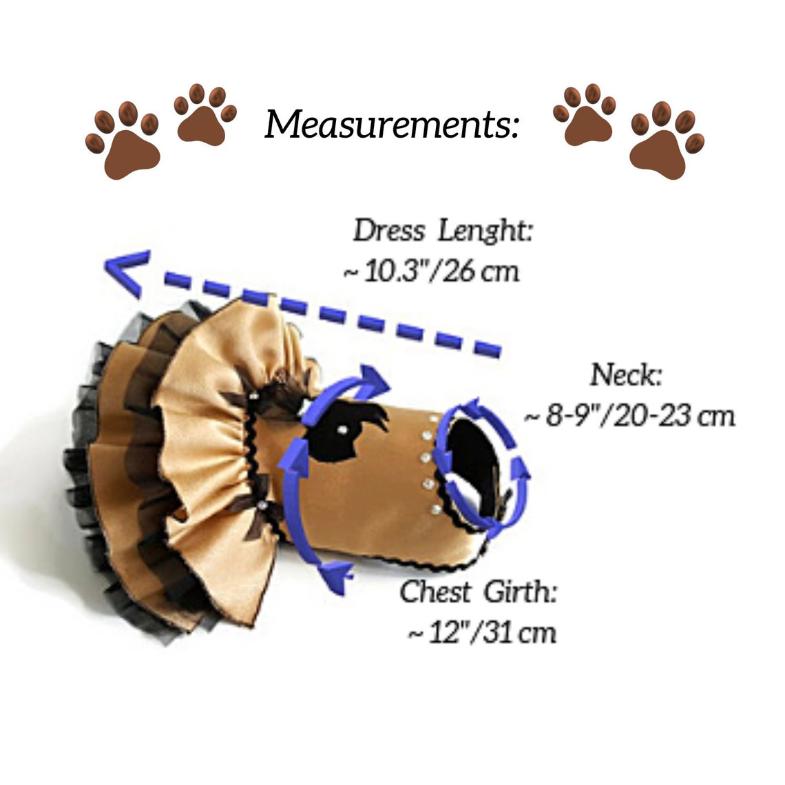 Dog Dress Pattern Dog Clothes PDF Girl Dog Clothes Dress for - Etsy ...