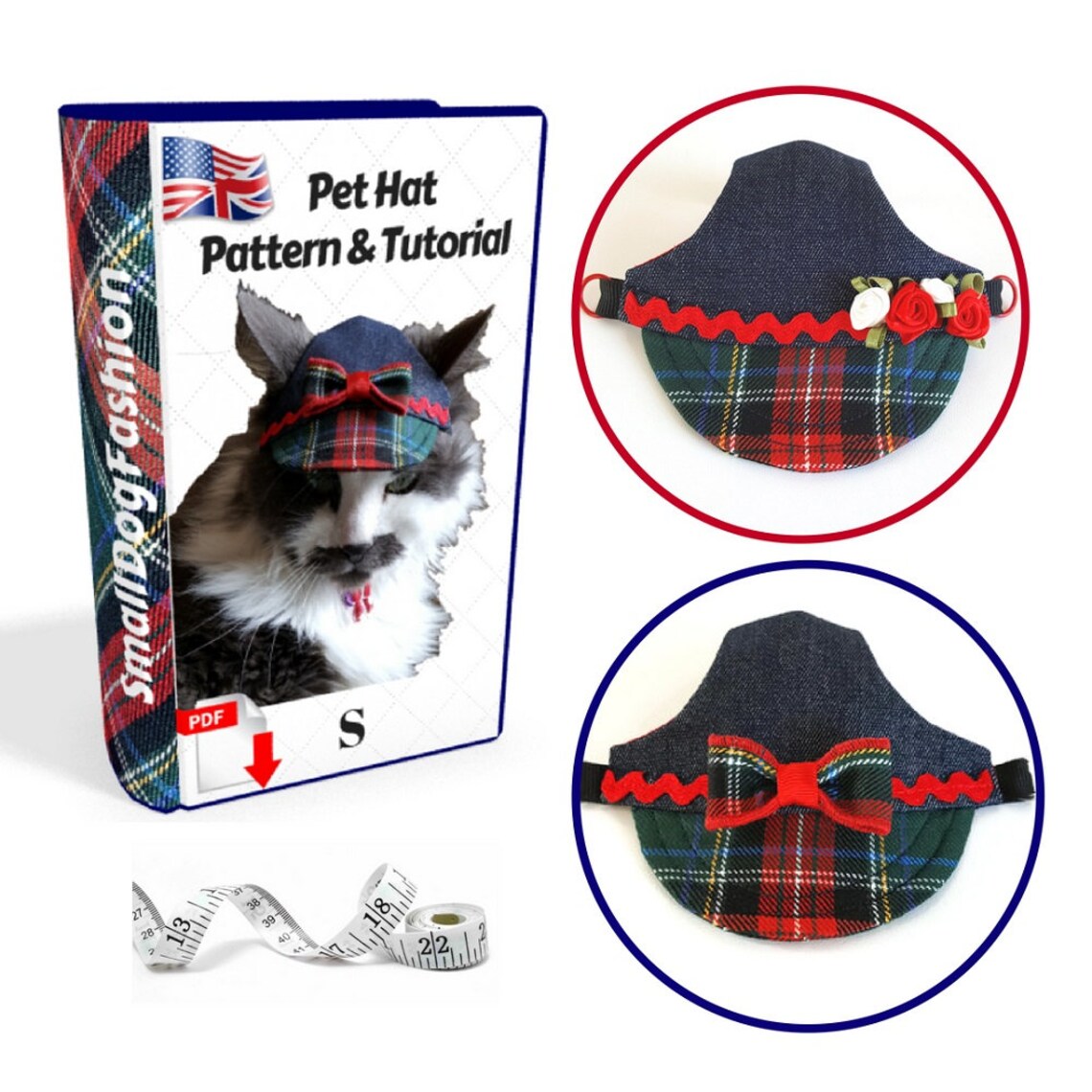 Pet Hat PDF Pattern Small Dog Hat Pattern for Dog Pdf Dog Hat - Etsy ...