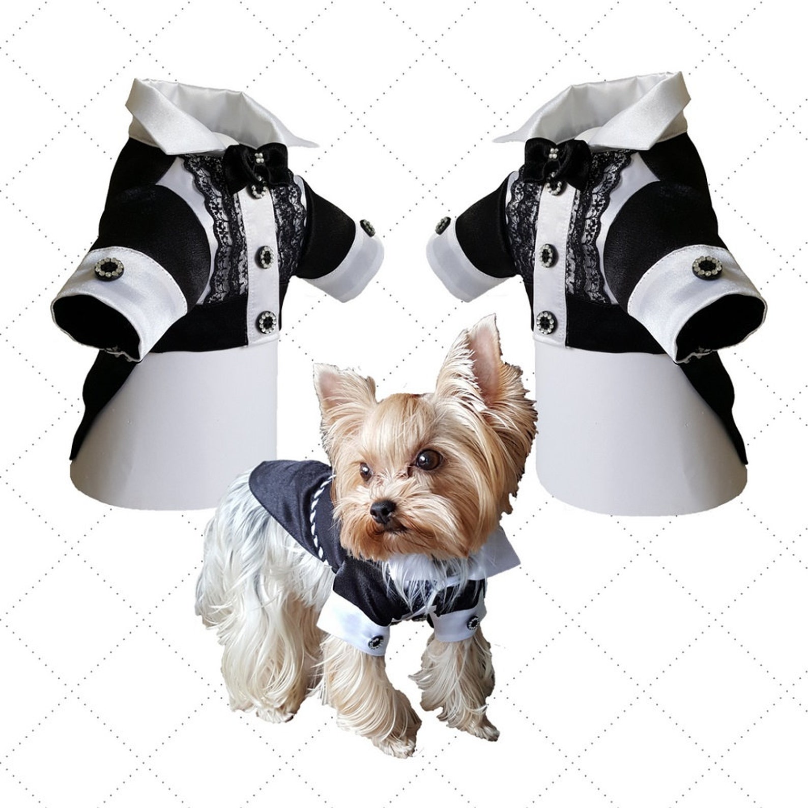 Dog Wedding Tuxedo PDF Sewing Patterns for Dogs Tuxedo Shirt - Etsy Canada