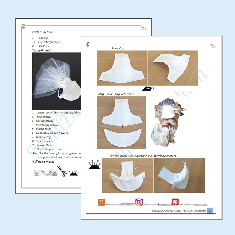 Pet Dog Hat Pattern for Dog Wedding Dog Hat With Veil Pet - Etsy