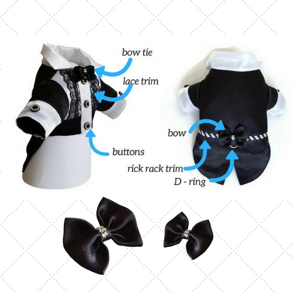 Dog Wedding Tuxedo PDF Sewing Patterns for Dogs Tuxedo Shirt - Etsy Canada