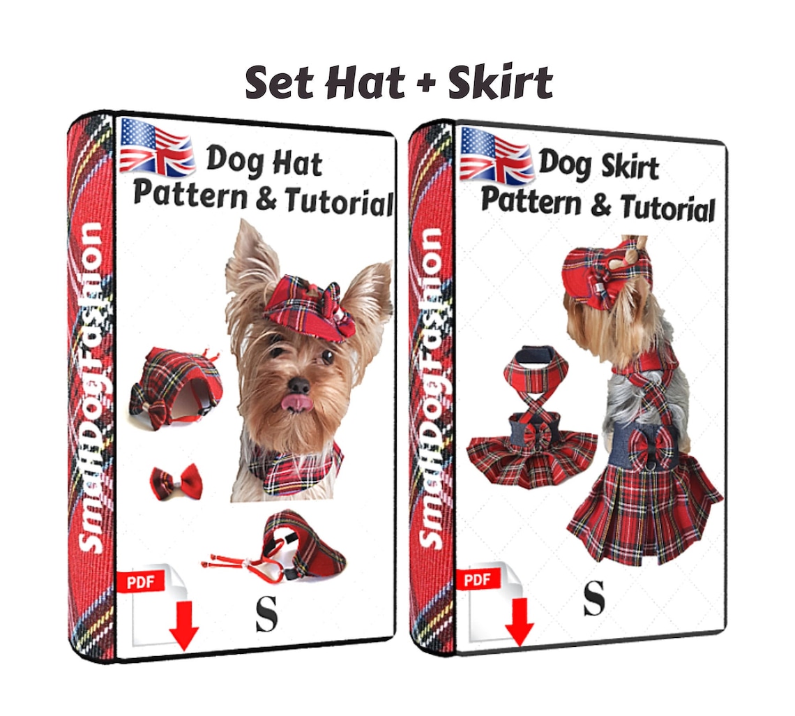 Dog Clothes Patterns a Set of Sewing Patterns for Small Dogs - Etsy