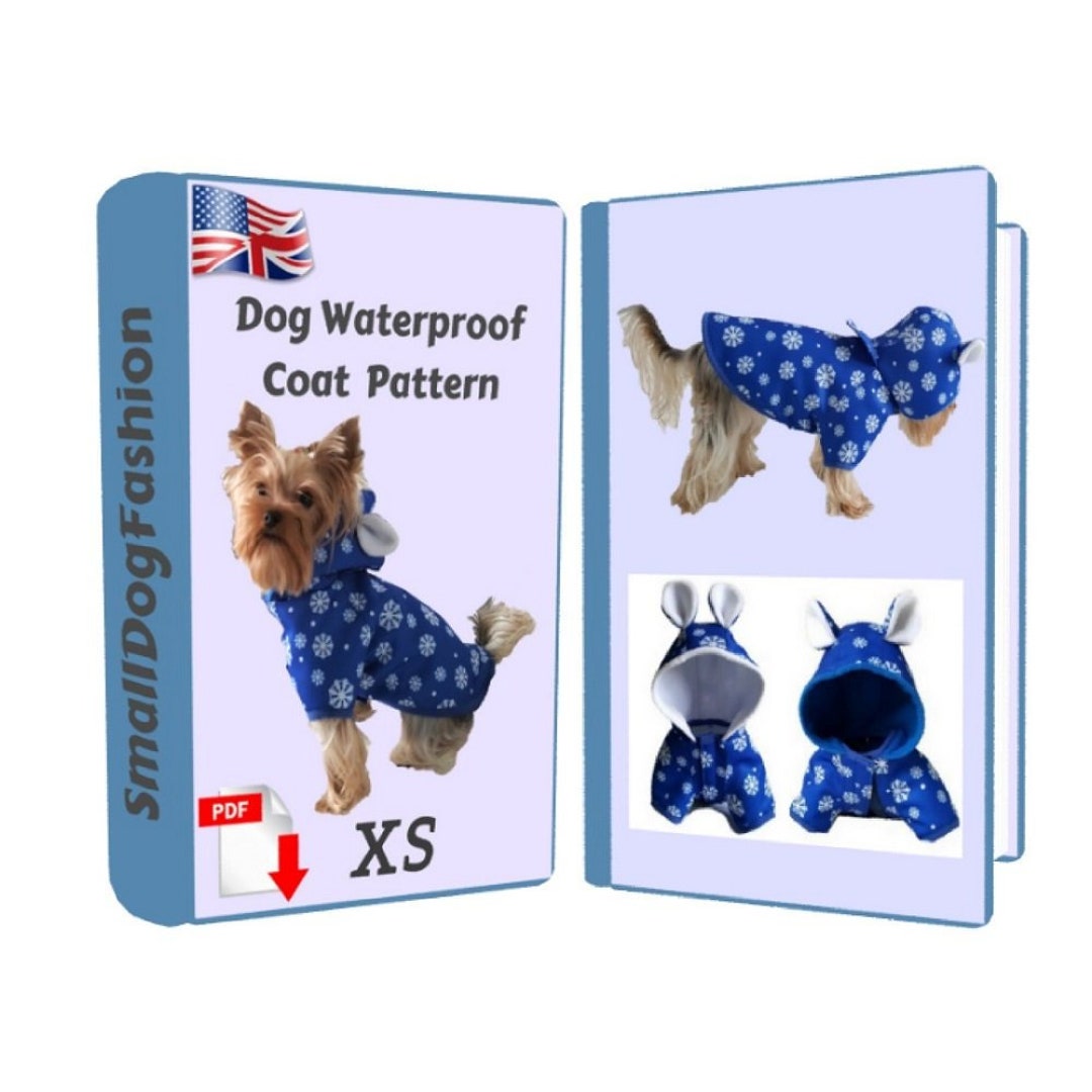 Dog Coat Pattern Dog Clothes Patterns for Sewing Small Dog Clothes ...
