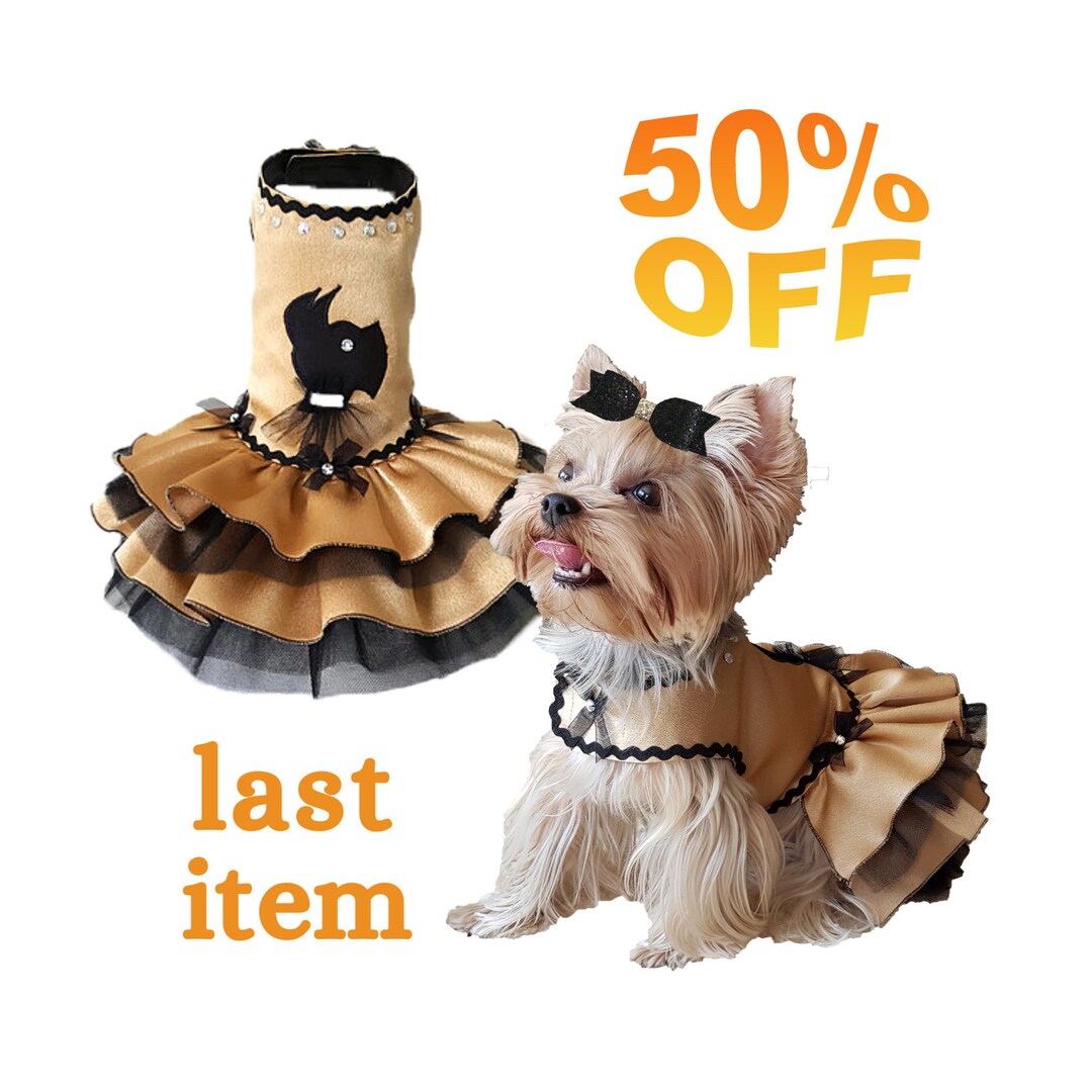 Dog Dress for Small Dog Clothes Girl Dog Dress Pet Clothes Small Dog ...