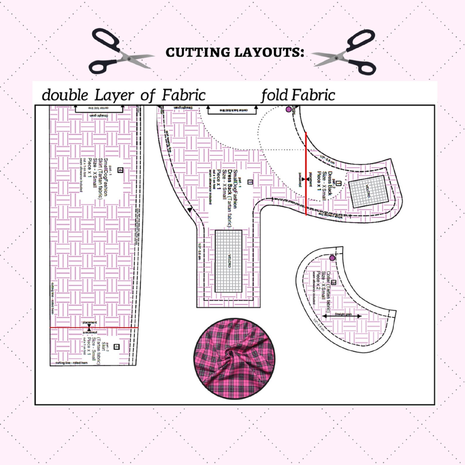 Small Dog Clothes Sewing Pattern PDF Pet Dress Pattern Girl Dog Clothes ...