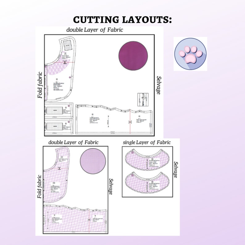 Small Dog Clothes Sewing Pattern PDF Pet Dress Pattern Girl - Etsy