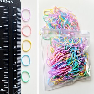 Colorful Bands for Dog Hair Bands Dog Grooming Elastic Dog Bands Mini ...