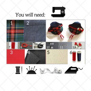 Pet Hat PDF Pattern Small Dog Hat Pattern for Dog Pdf Dog Hat Sewing ...