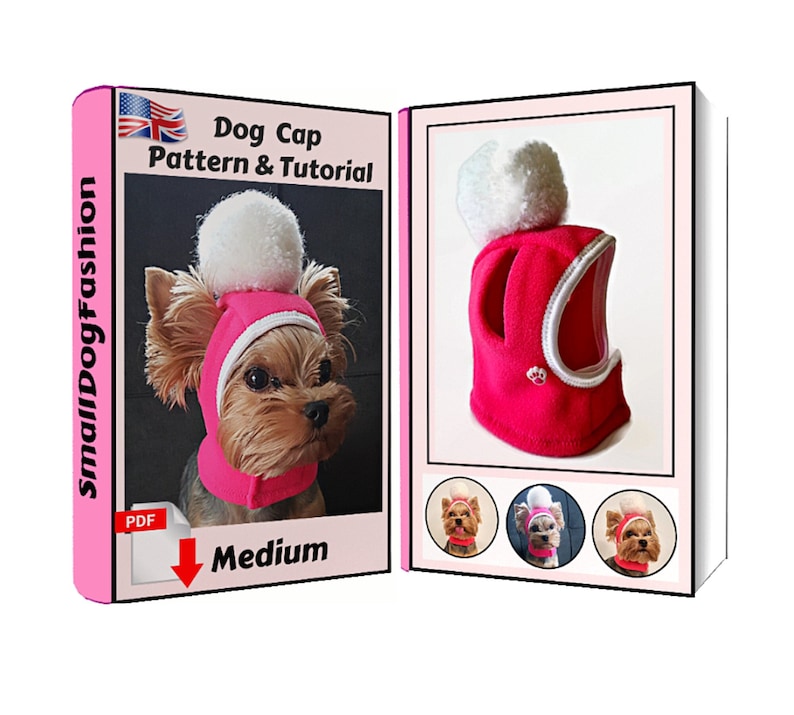 Dog Hat PDF Sewing Pattern Small Pet Hat Pet Clothes Pattern - Etsy