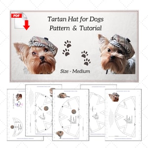 Small Dog Hat Pattern for Dog Pet Hat PDF Dog Hat Sewing Pdf - Etsy