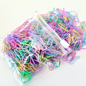Colorful Bands for Dog Hair Bands Dog Grooming Elastic Dog Bands Mini ...