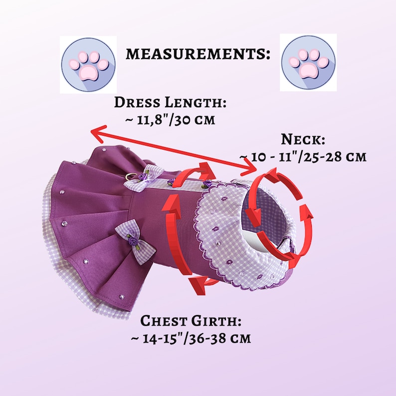 Small Dog Clothes Sewing Pattern PDF Pet Dress Pattern Girl - Etsy