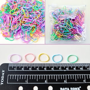 Colorful Bands for Dog Hair Bands Dog Grooming Elastic Dog Bands Mini ...