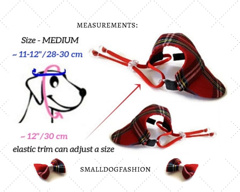 Dog Hat for Dogs PDF Pattern for Dog Clothes Small Dog Hat Pattern Dog ...