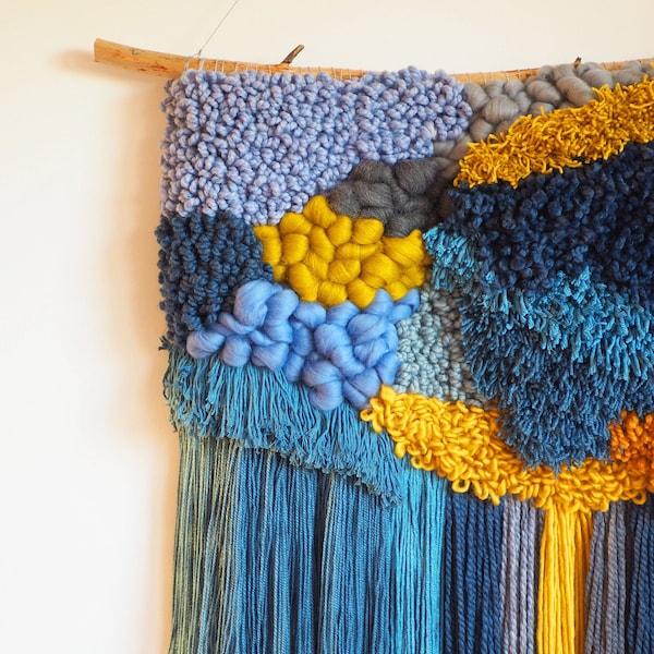 Large Wall Weaving - Etsy