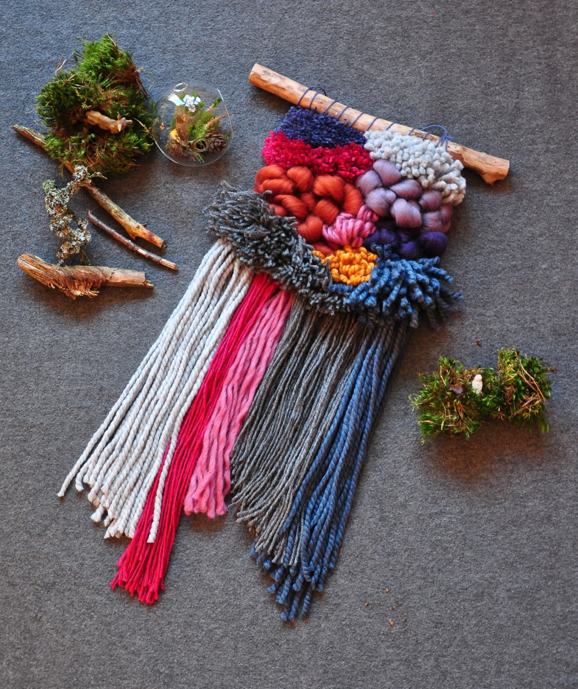 LARGE Weaving Wall Hanging Weaving Boho Tapestry Wool Wall - Etsy