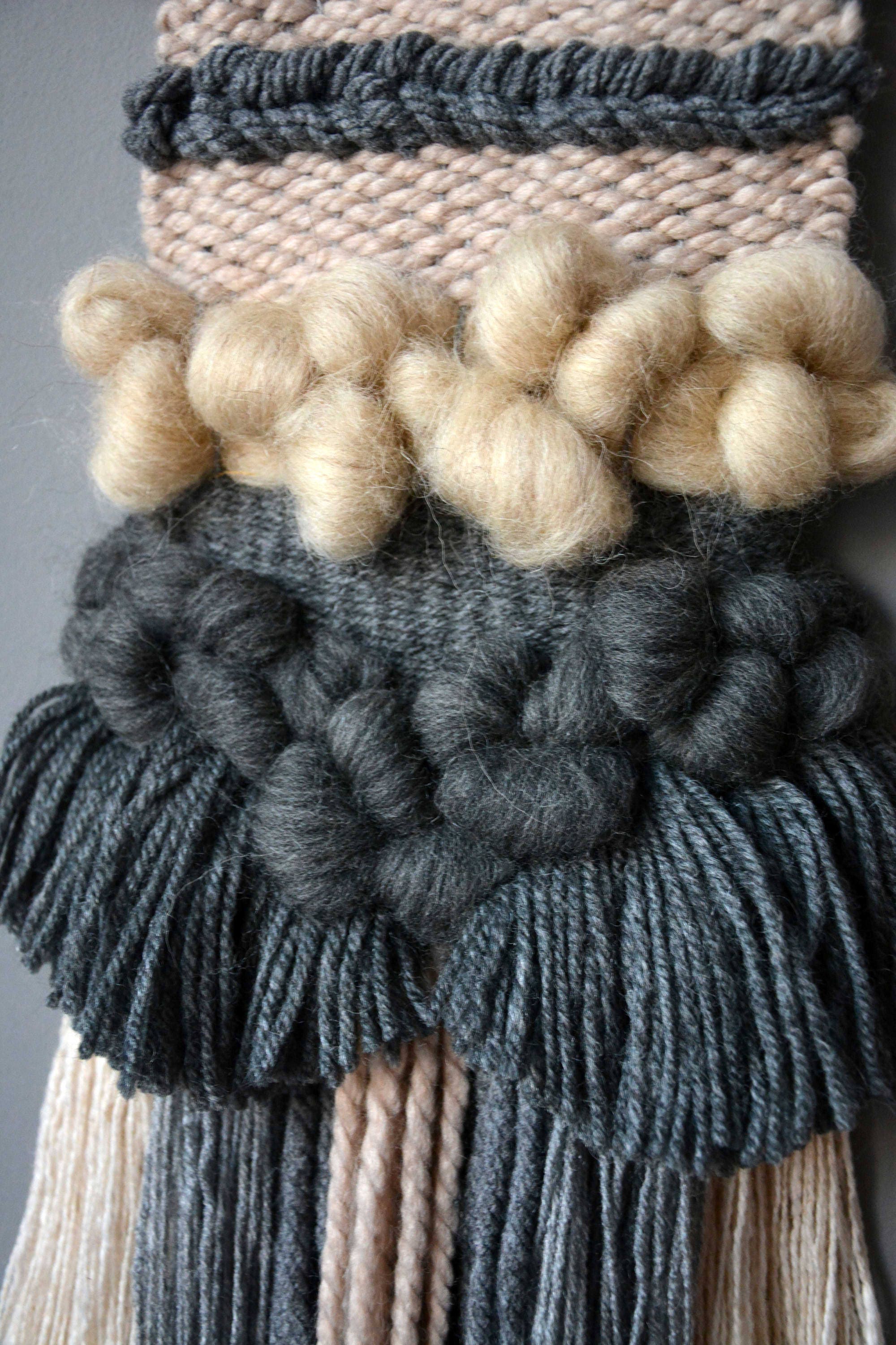 SMALL Weaving Boho Tapestry Wool Wall Weaving Woven Wall - Etsy Singapore