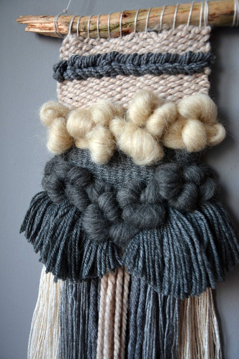SMALL Weaving Boho Tapestry Wool Wall Weaving Woven Wall - Etsy Singapore