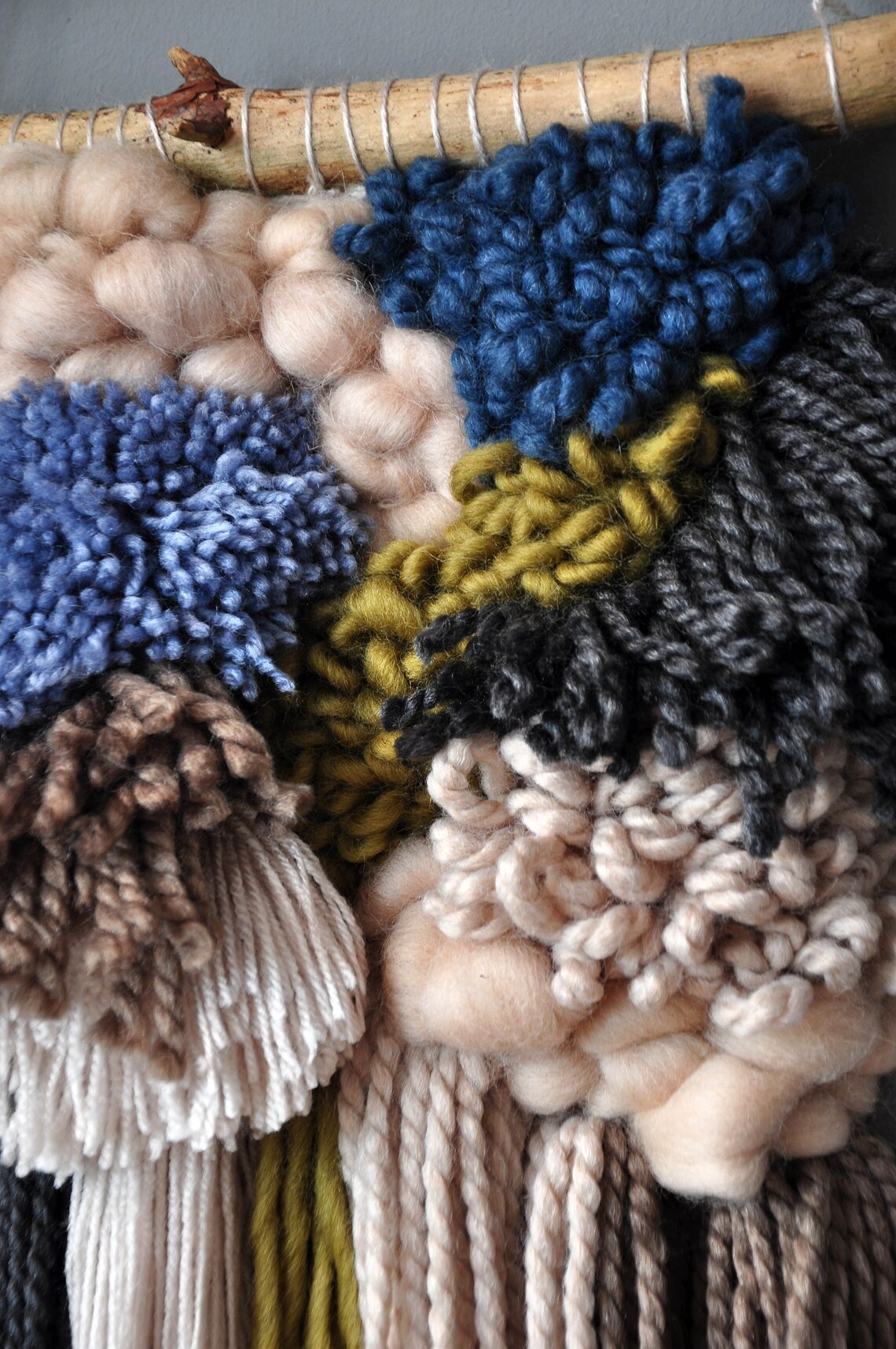 LARGE Weaving Wall Hanging Weaving Boho Tapestry Wool Wall | Etsy