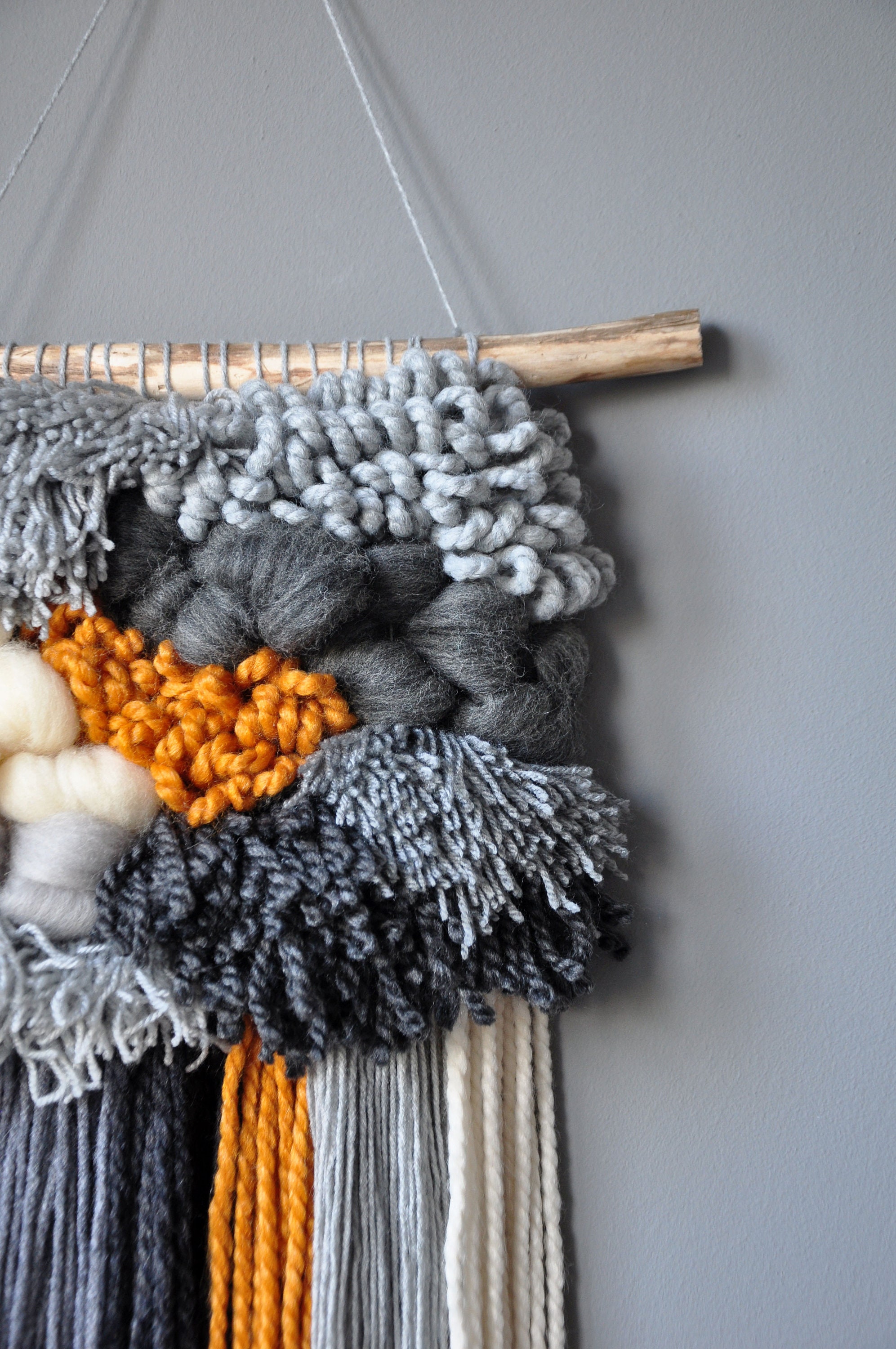 LARGE Weaving Wall Hanging, Weaving Boho, Tapestry, Wool, Wall Weaving ...