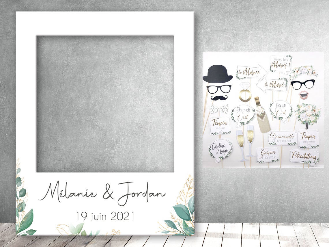 Cadre Photobooth à personnaliser - Etsy France