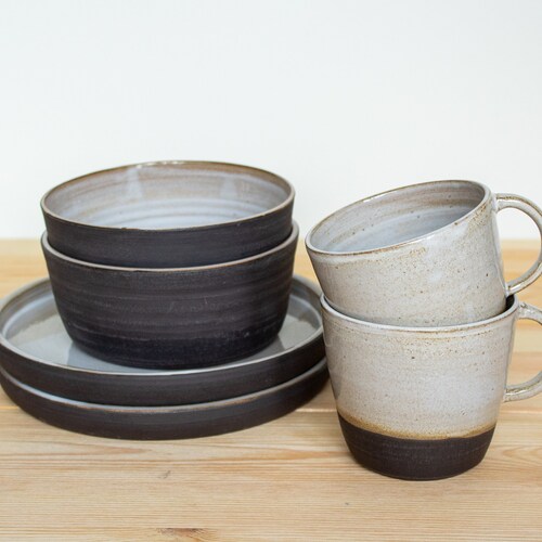 Breakfast Set Handmade Pottery - Etsy