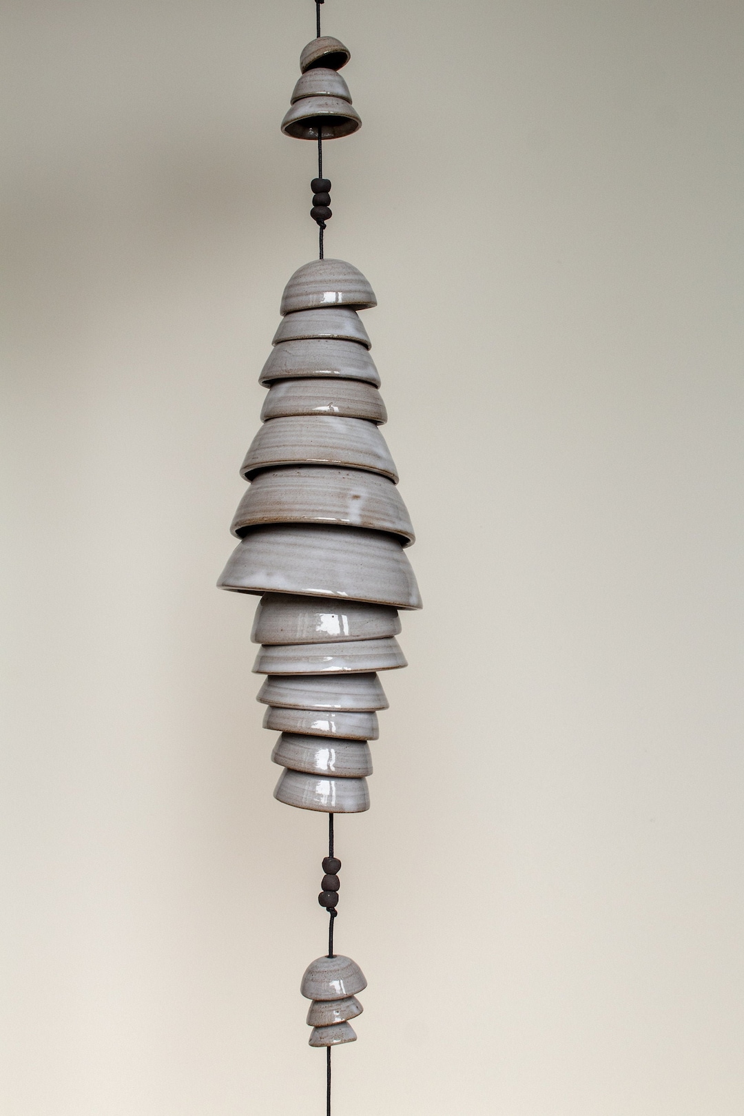 Ceramic Wind Chime, Handmade Pottery - Etsy