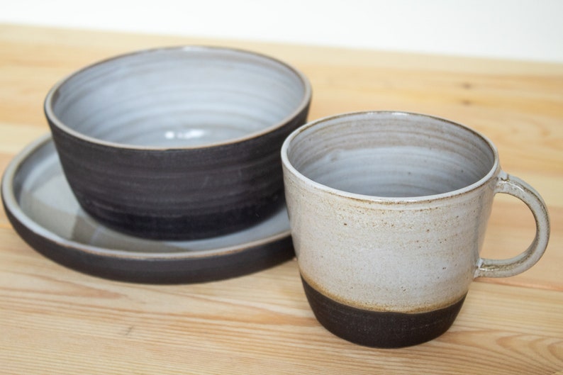 Breakfast Set, Handmade Pottery - Etsy