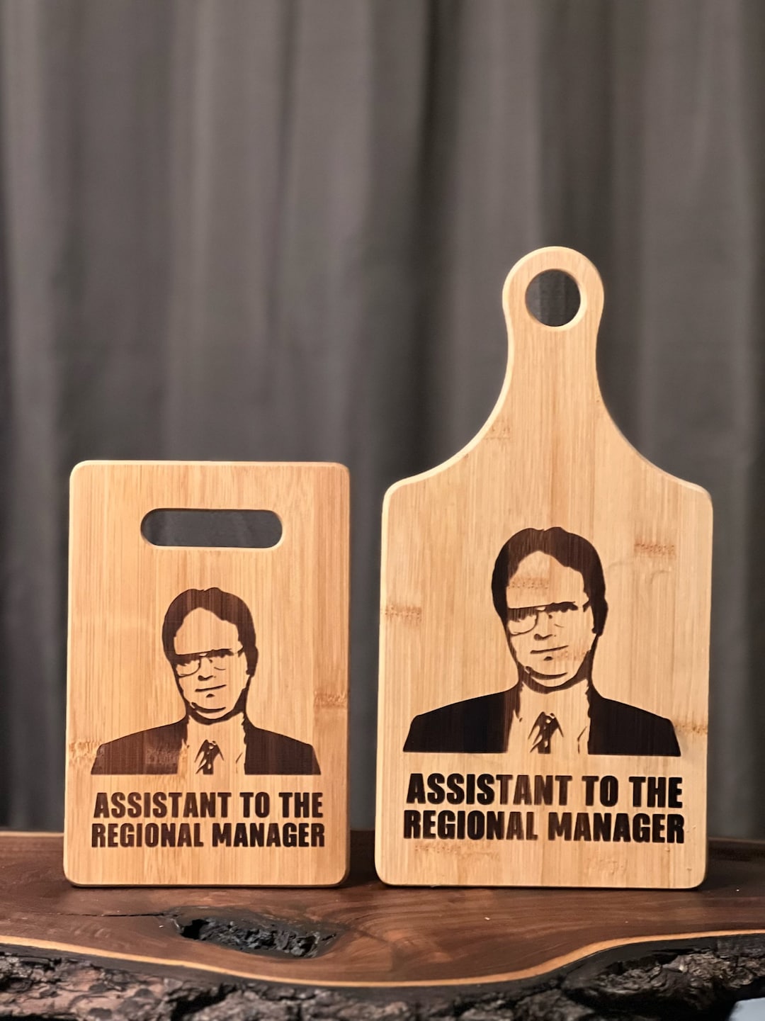 The Office Dwight Schrute Assistant Inspired Bamboo Cutting Board Great ...