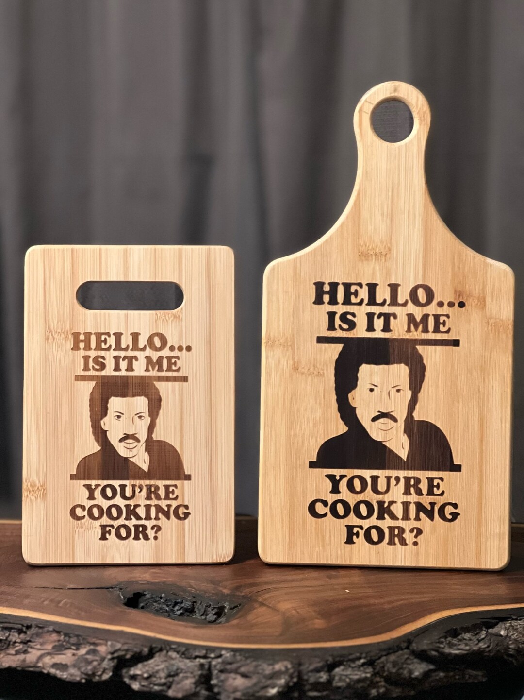 Lionel Richie "hello" It's Me You're Cooking Inspired Cutting Board ...