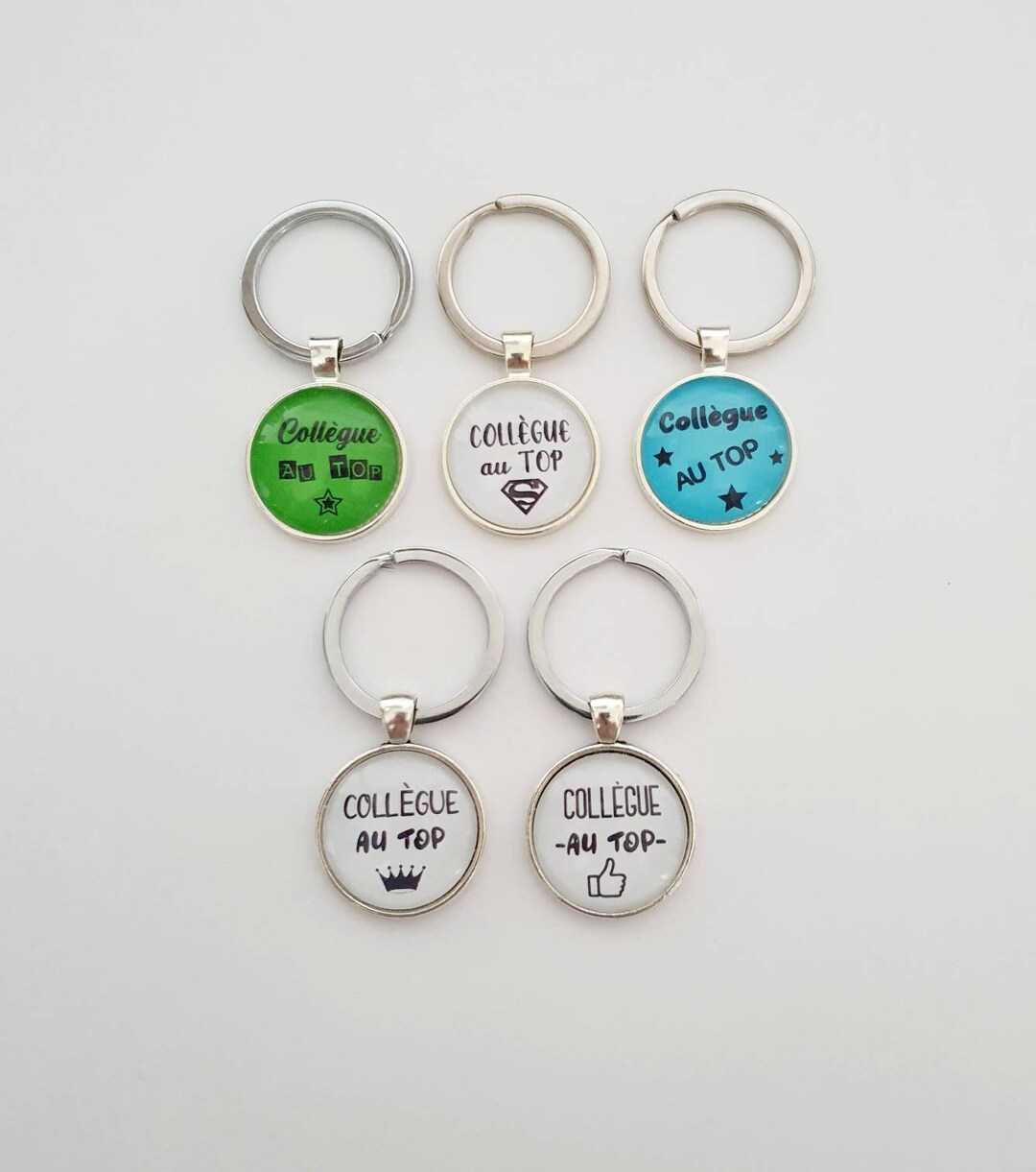 Keychain Theme Colleague at the Top - Etsy