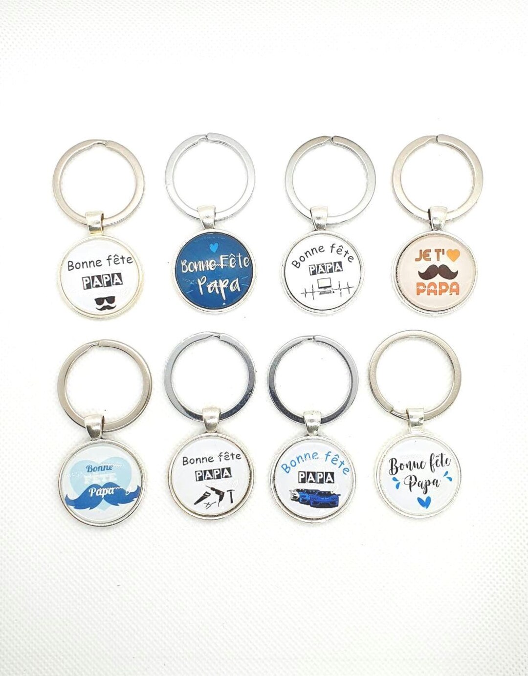 Father's Day Key Ring of Your Choice - Etsy