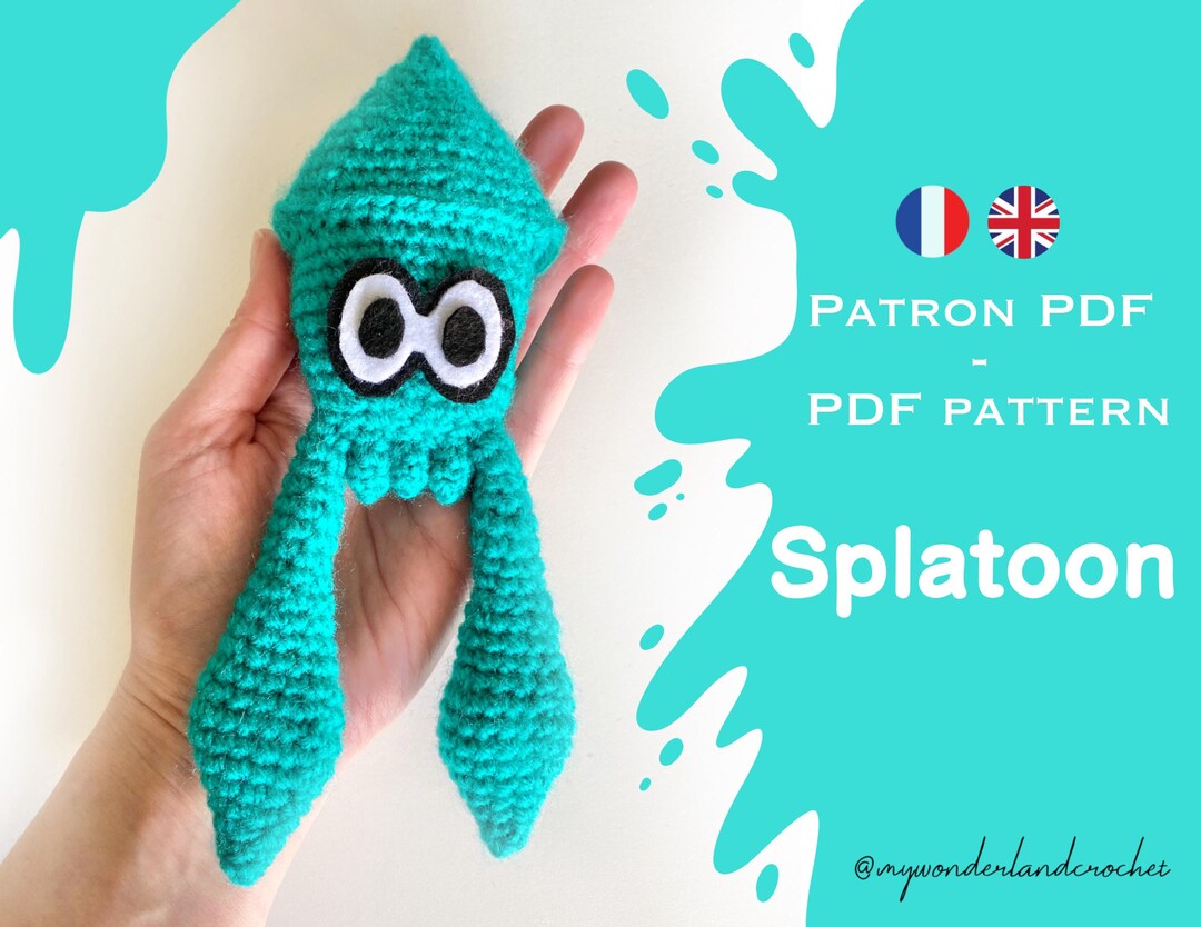 PDF Crochet Pattern Amigurumi Splatoon PDF Crochet Pattern Amigurumi ...