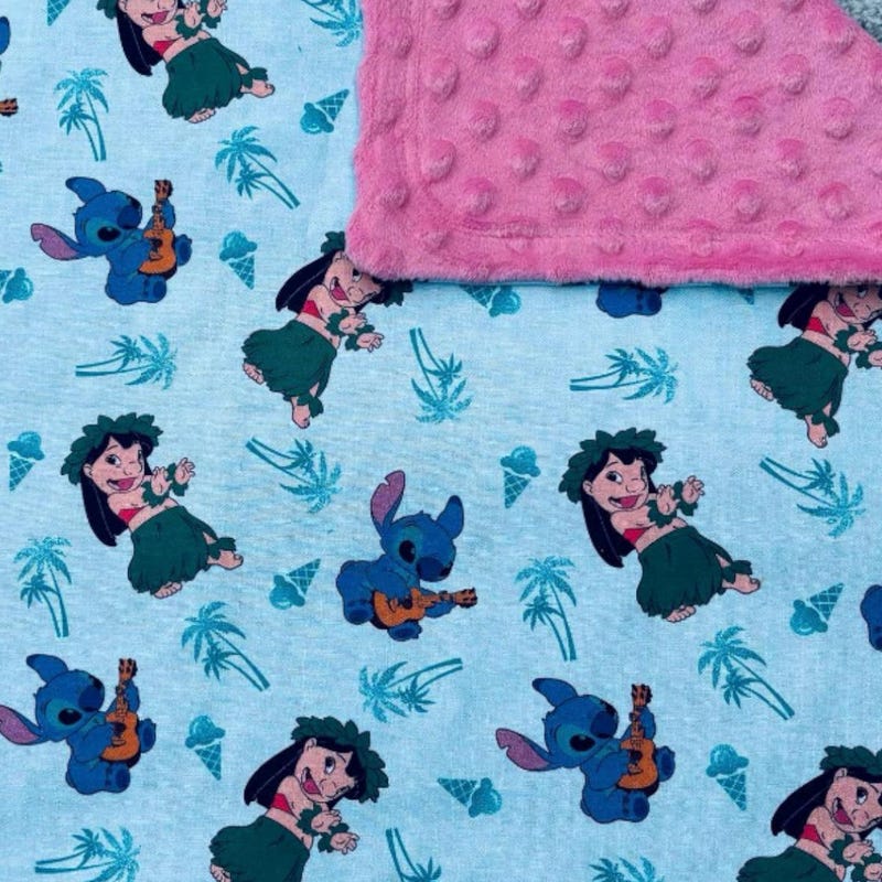 Lilo and Stitch Fabric - Etsy
