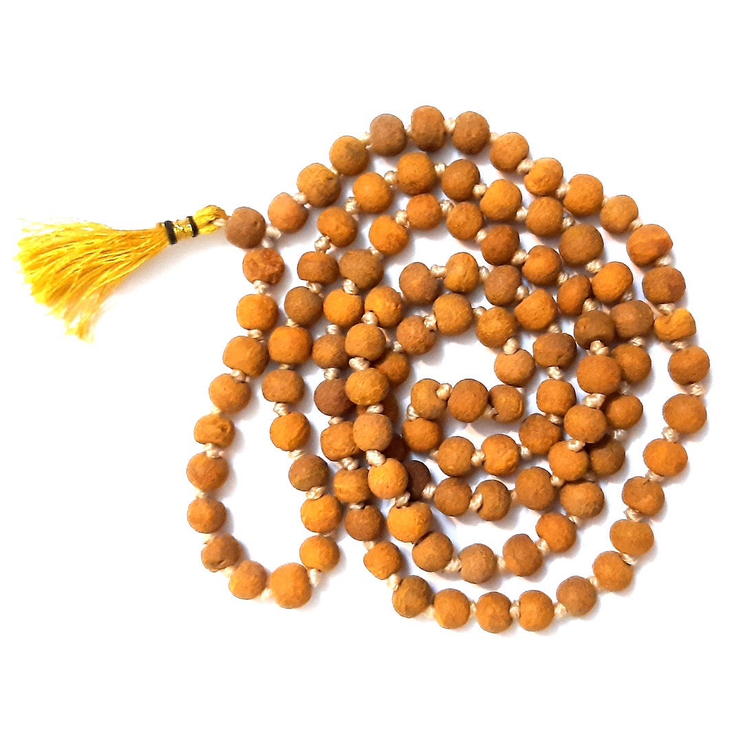5mm Haldi Turmeric Mala for Jaapa Handmade 108+1 Beads A1 Quality - Etsy