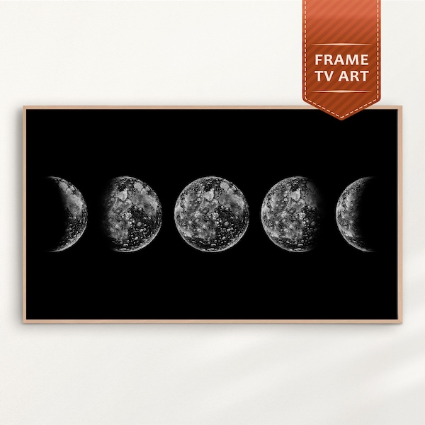 Moon Frame Art - Etsy