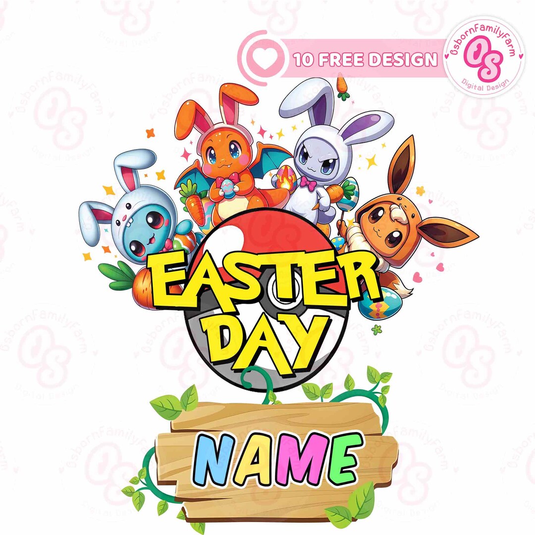 Custom Anime Easter Cartoon PNG, Cartoon Easter Day, Cartoon Movie Love ...