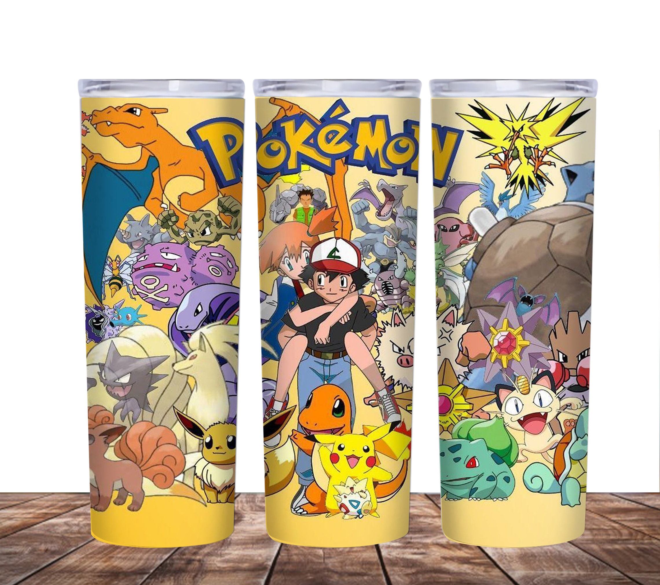 Paquete de vaso Pokémon de más de 50, vaso Pikachu de 20 oz de ...