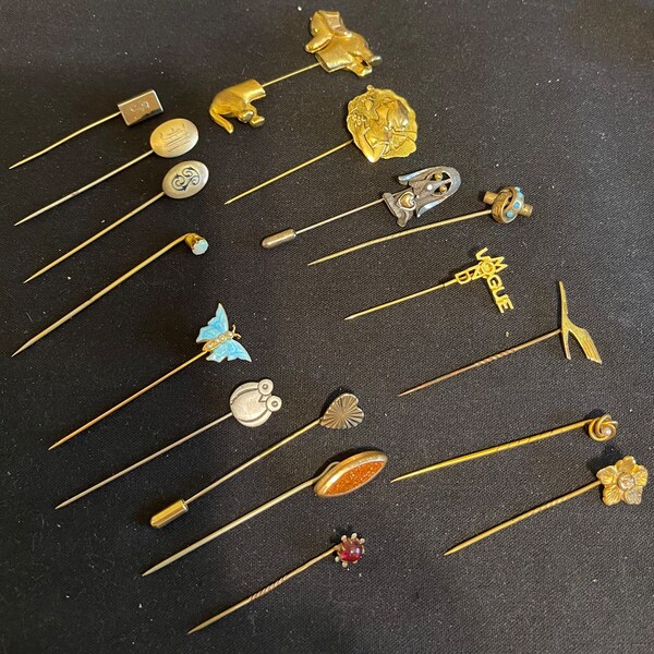 Vintage Stick Pin - Etsy