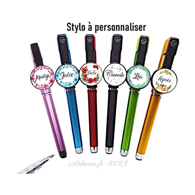 Stylo personnalisé prénom - Etsy France