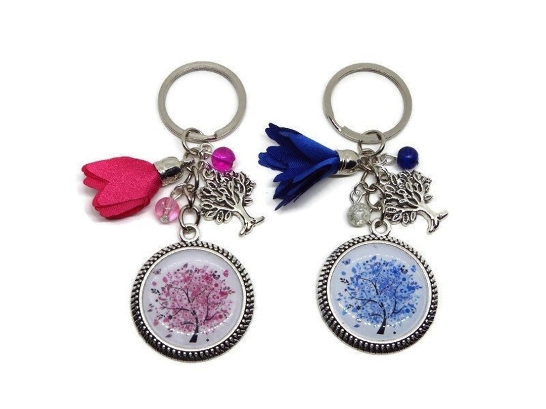 Tree of Life Keychain, Tree of Life Cabochon, Personalized Keychain - Etsy