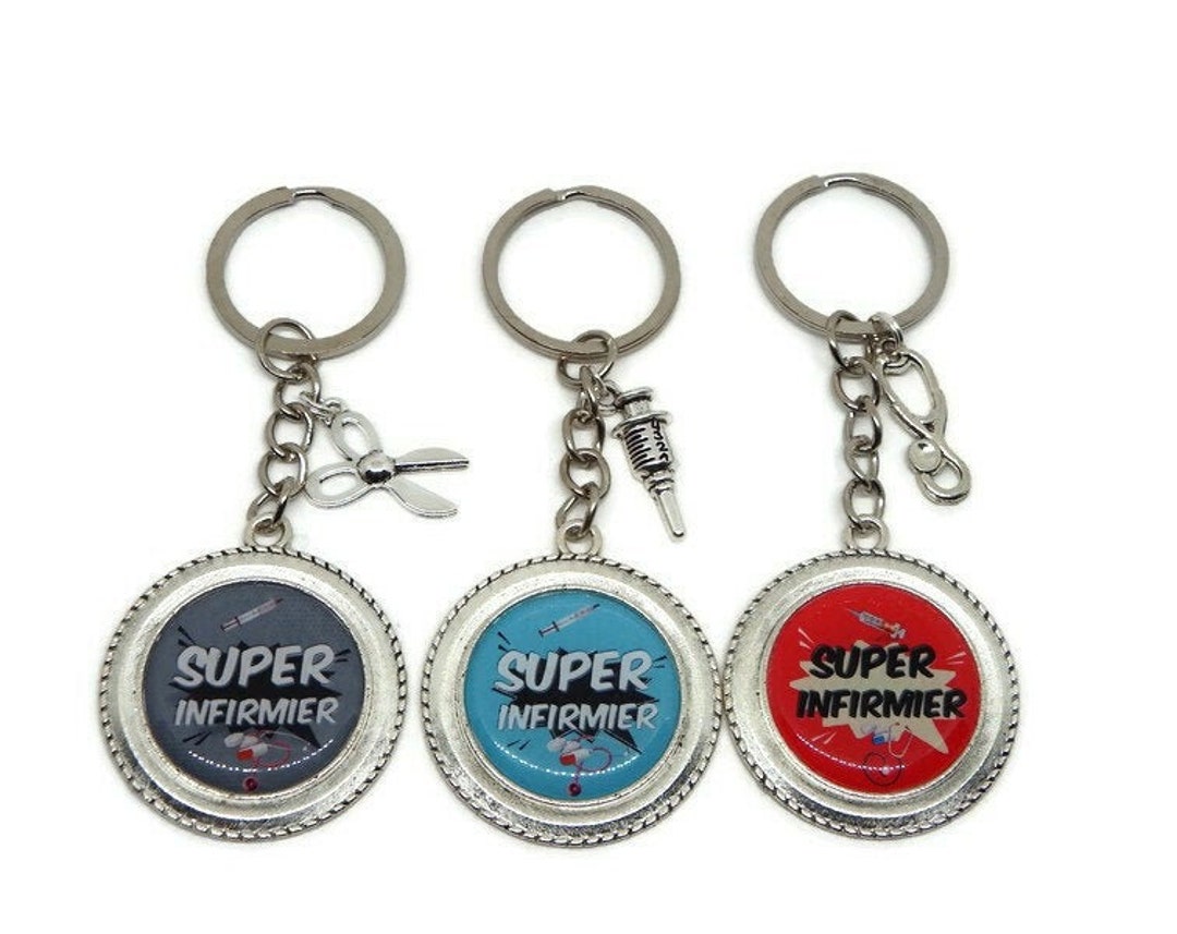 Nurse Key Ring Nurse Gift super Nurse Men's - Etsy