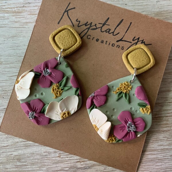 Polymer Clay Flowers - Etsy