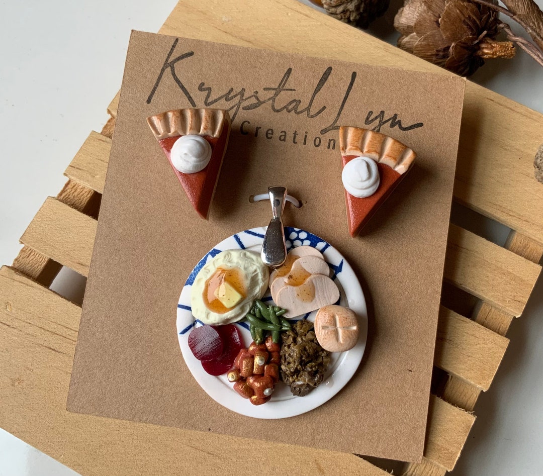 Miniature Thanksgiving Turkey Dinner With All the Fixings Holiday ...